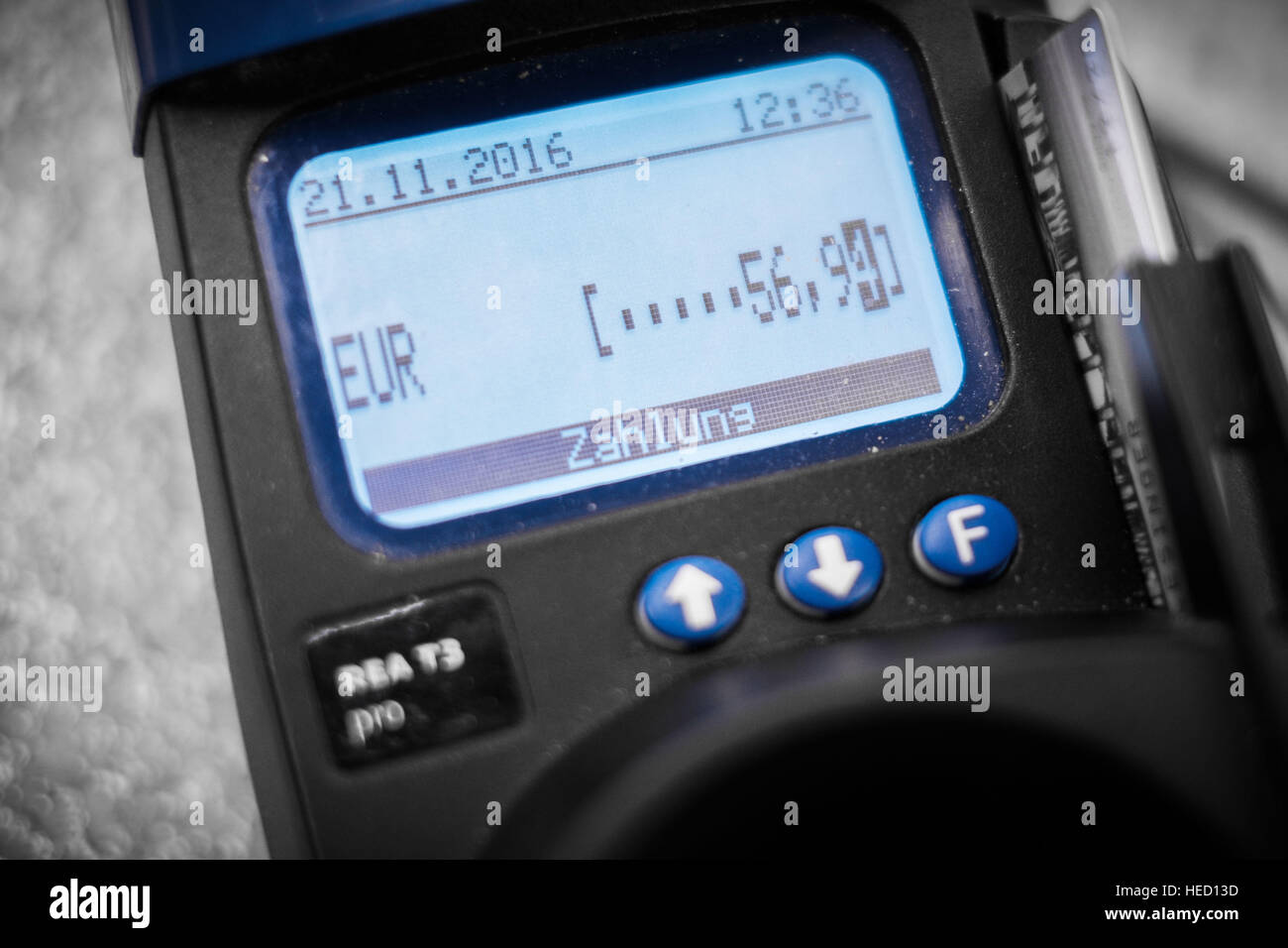 Berlin, Germany. 21st Nov, 2016. An Electronic Cash Machine taken on 21 ...