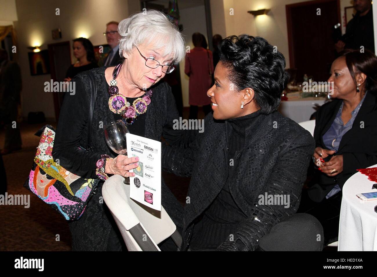 New York, NY, USA. 19th Dec, 2016. Joan Monk, Felita Harris at arrivals ...