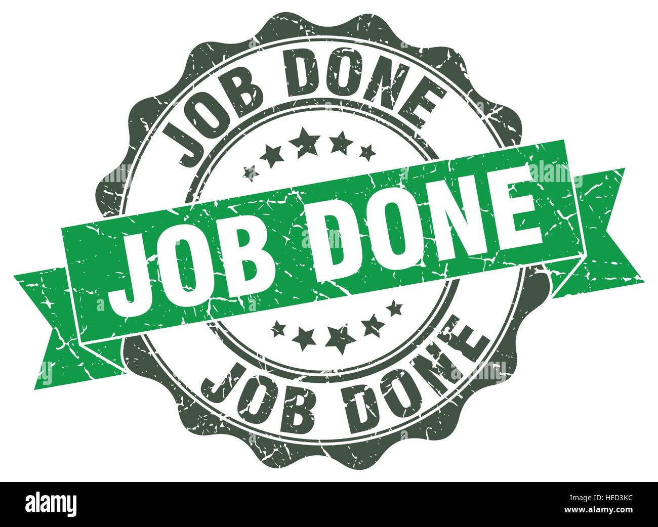 job done stamp. sign. seal Stock Vector Image & Art - Alamy