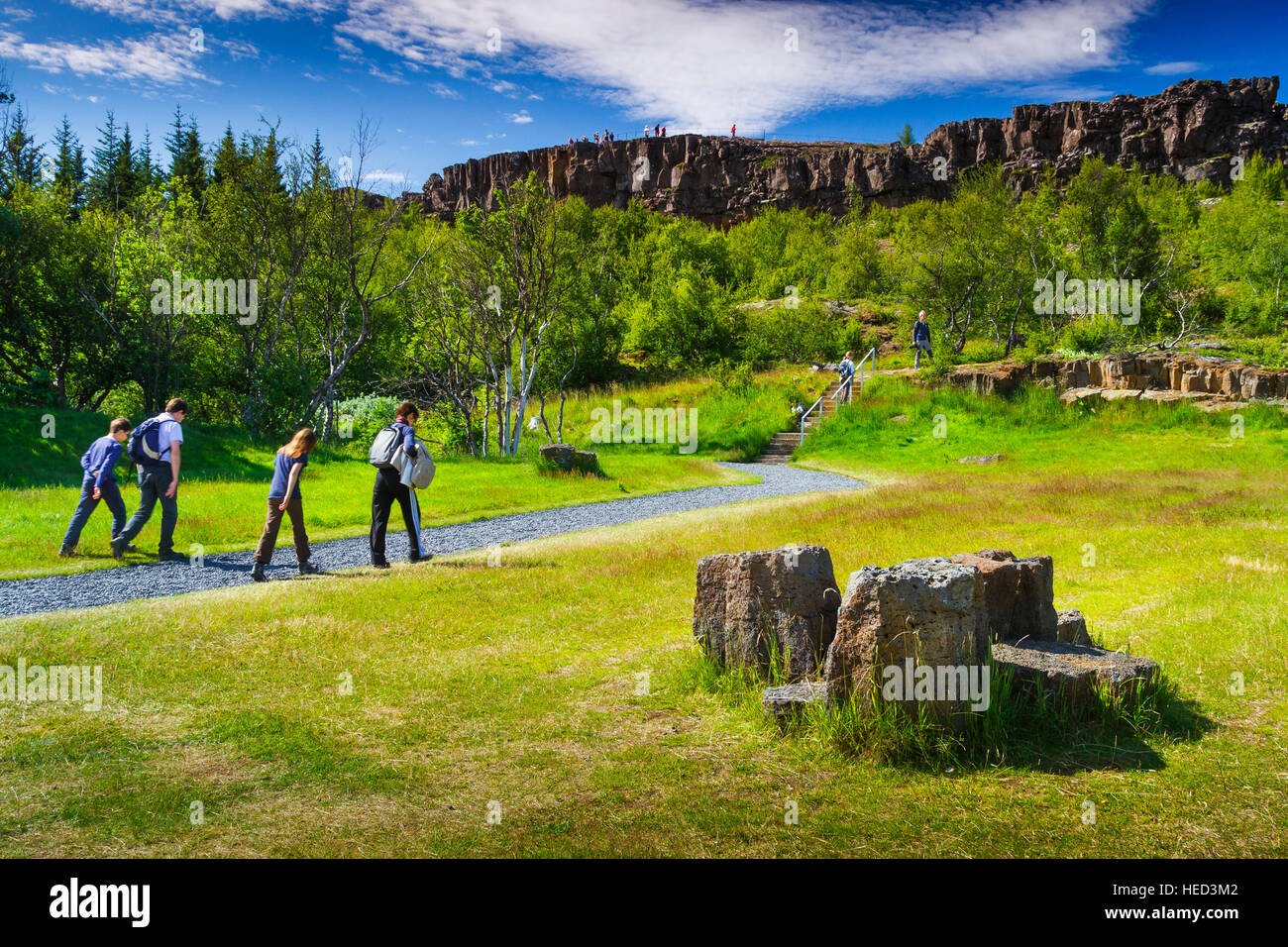 people in a route Stock Photo - Alamy