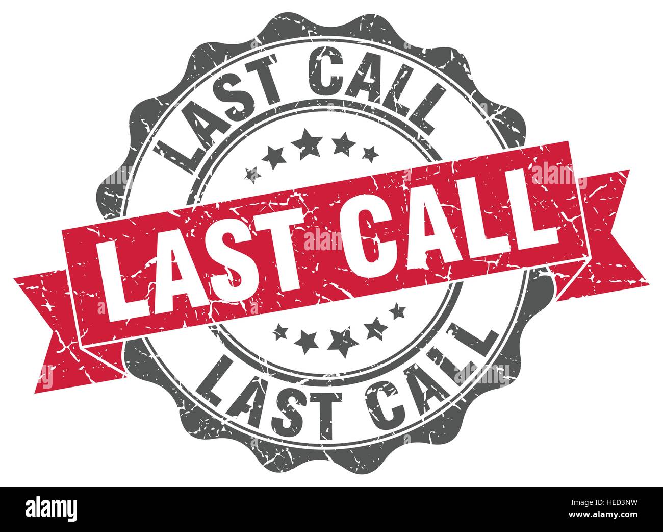 Last call stamp Stock Vector Images - Alamy