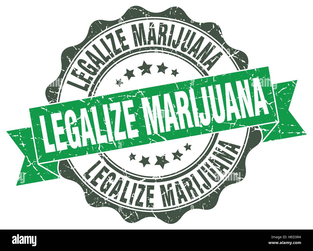 legalize marijuana stamp. sign. seal Stock Vector Image & Art - Alamy