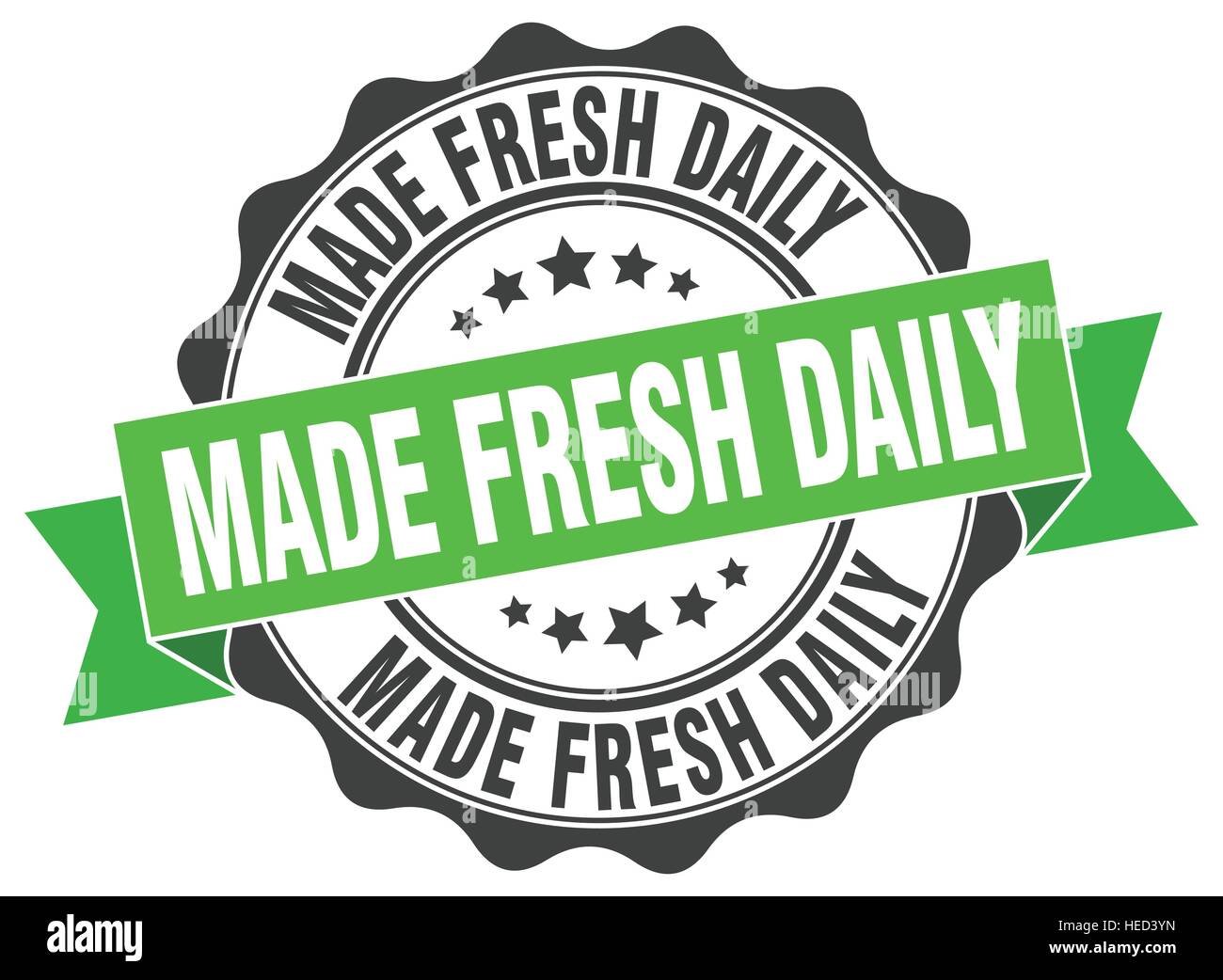 made fresh daily stamp. sign. seal Stock Vector Image & Art - Alamy