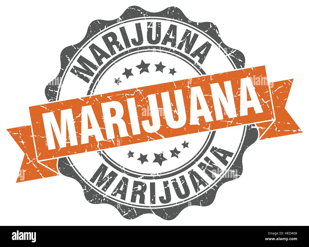 marijuana stamp. sign. seal Stock Vector Image & Art - Alamy