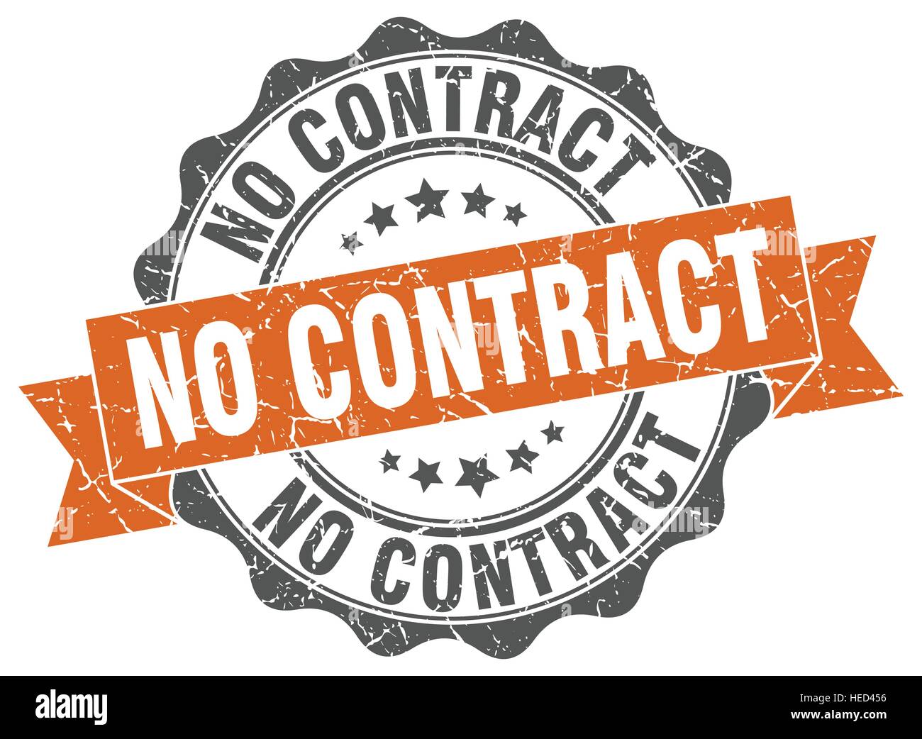 no contract stamp. sign. seal Stock Vector Image & Art - Alamy