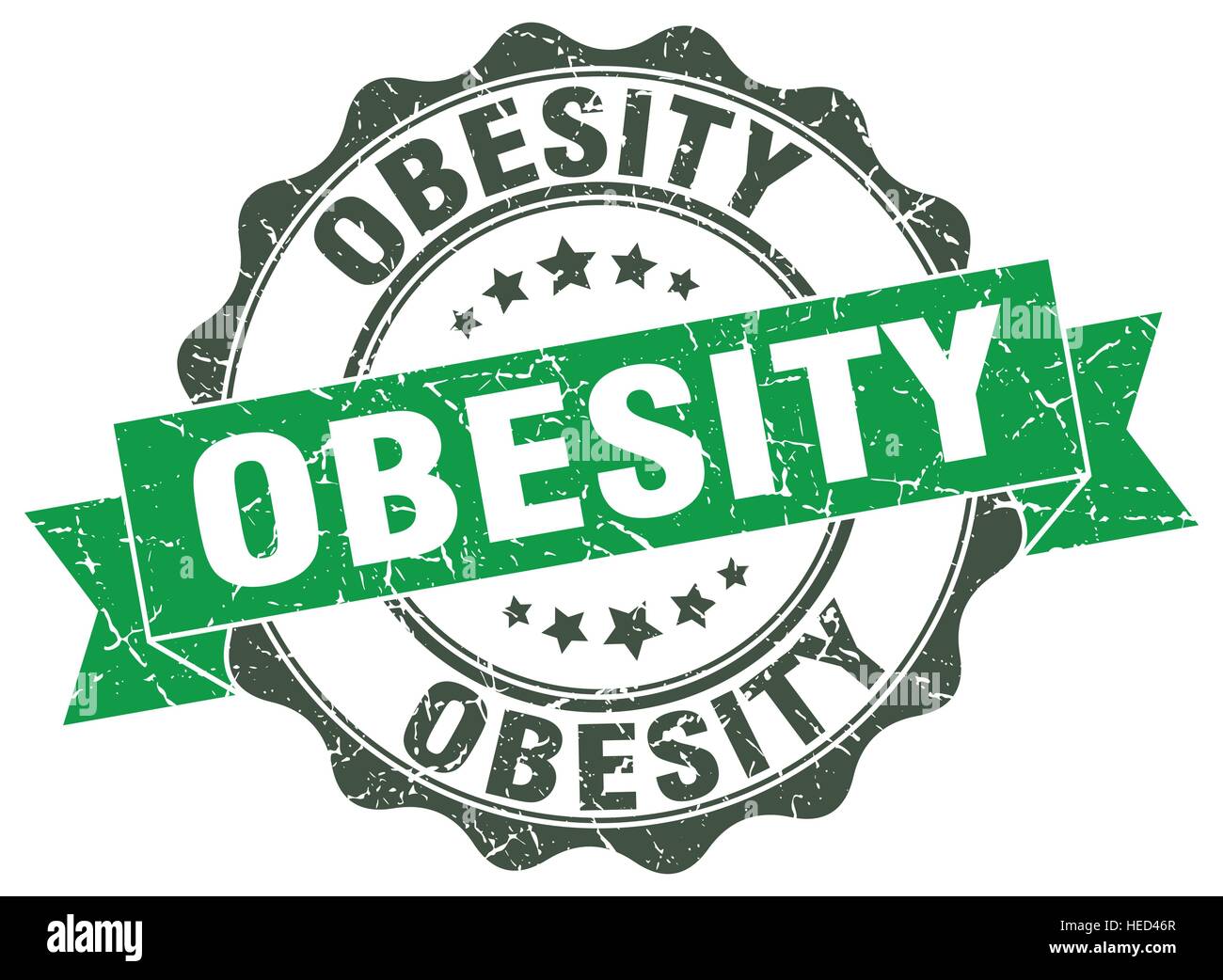 obesity stamp. sign. seal Stock Vector Image & Art - Alamy
