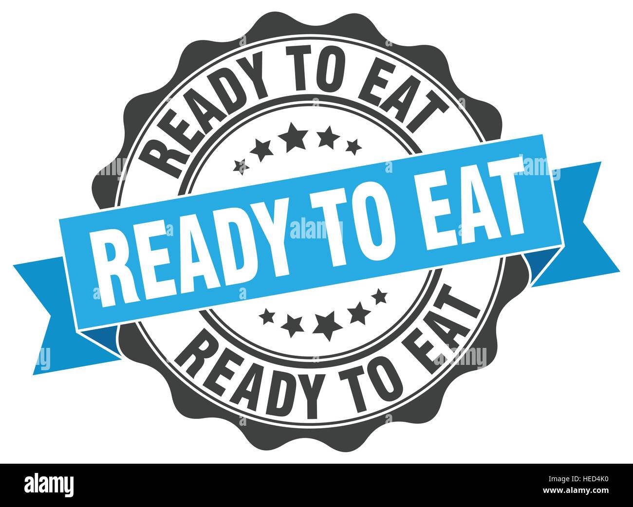 ready to eat stamp. sign. seal Stock Vector Image & Art - Alamy