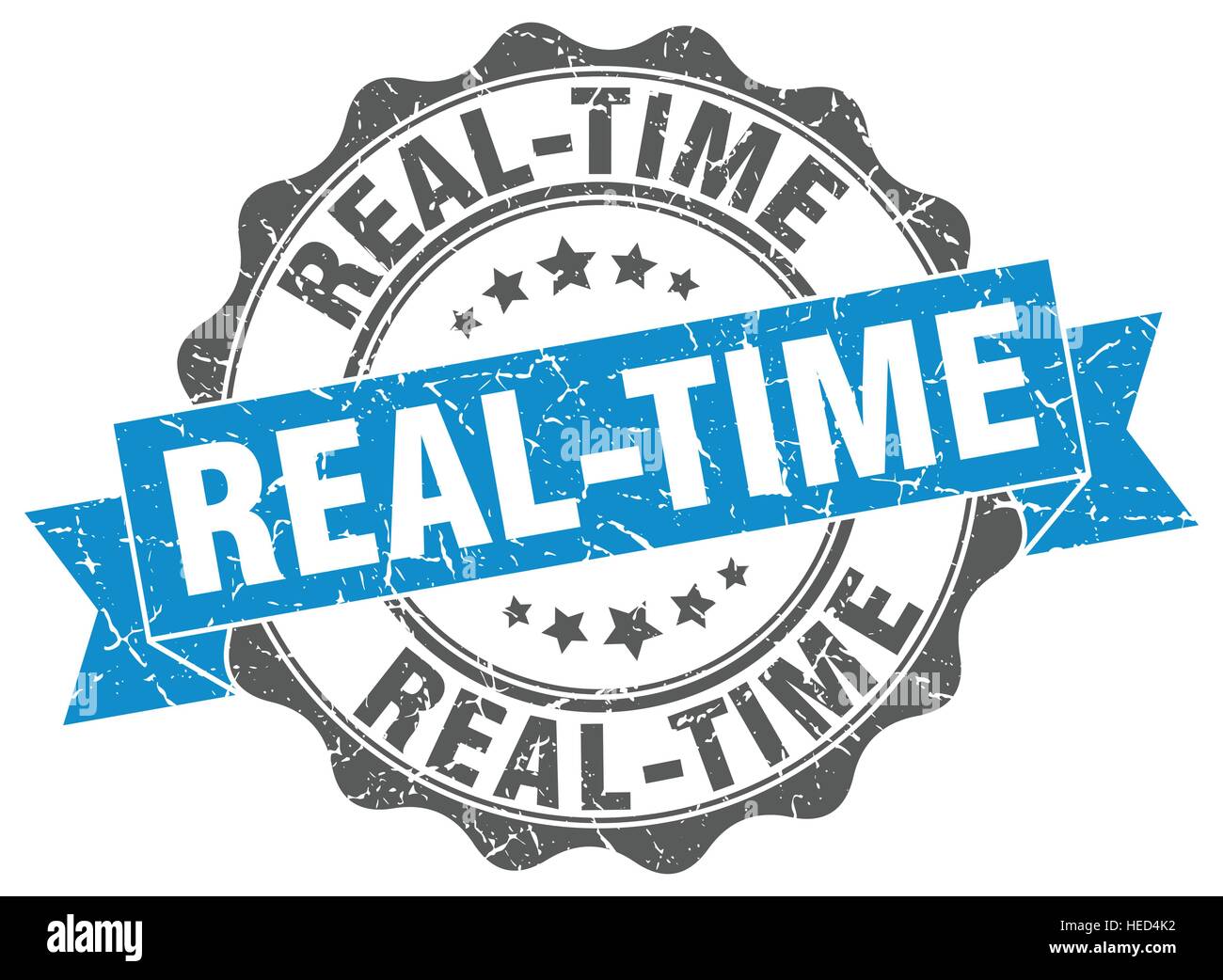 real-time stamp. sign. seal Stock Vector Image & Art - Alamy