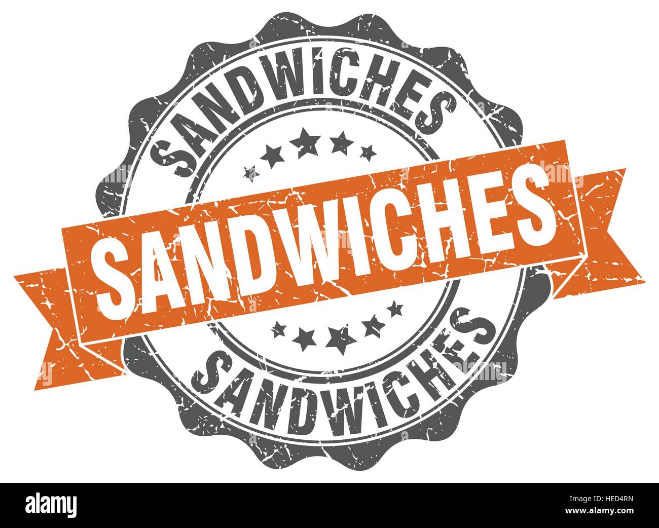 sandwiches stamp. sign. seal Stock Vector Image & Art - Alamy