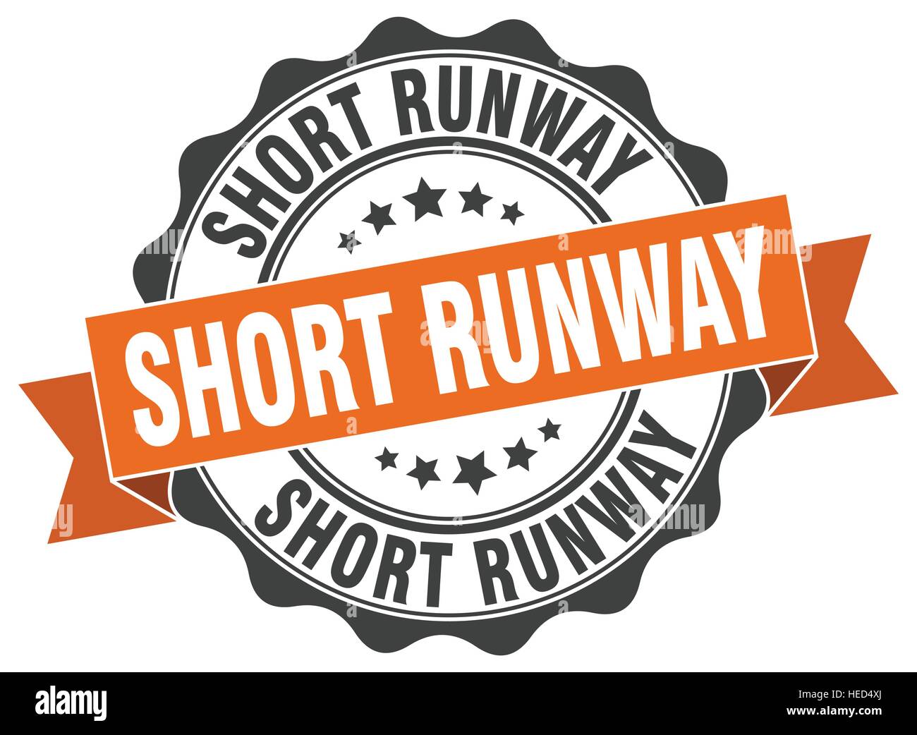 short runway stamp. sign. seal Stock Vector Image & Art - Alamy