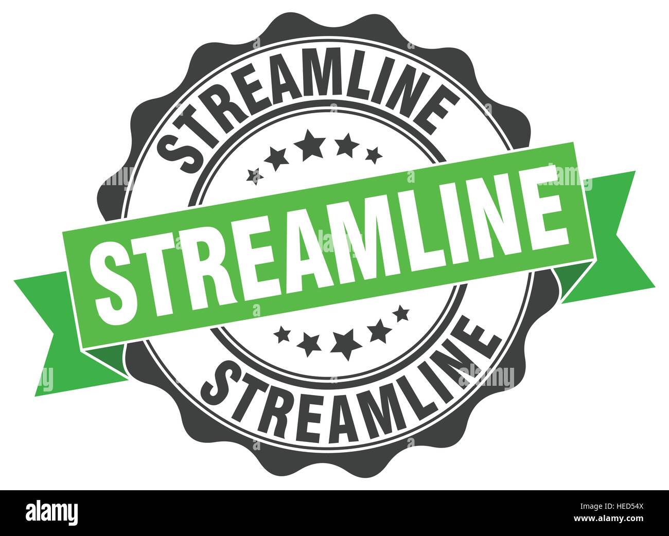 streamline stamp. sign. seal Stock Vector Image & Art - Alamy