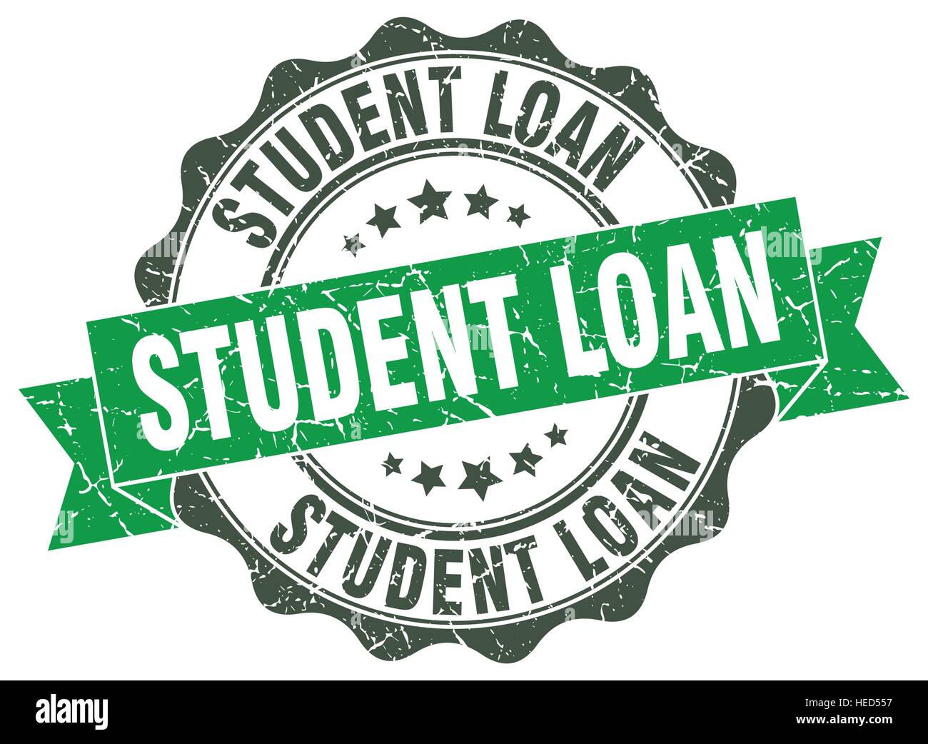 student loan stamp. sign. seal Stock Vector Image & Art - Alamy