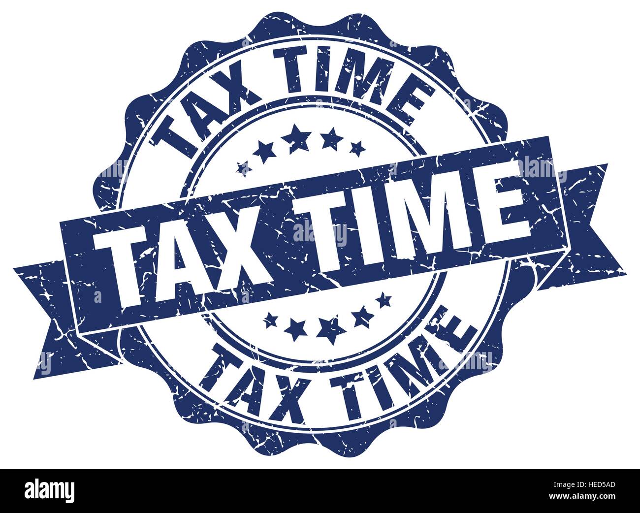 tax time stamp. sign. seal Stock Vector Image & Art - Alamy