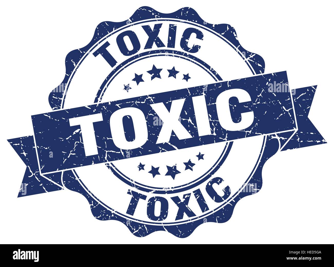 toxic stamp. sign. seal Stock Vector Image & Art - Alamy