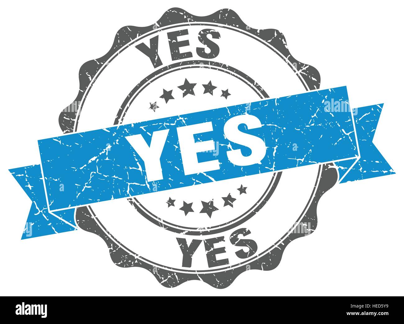yes stamp. sign. seal Stock Vector Image & Art - Alamy