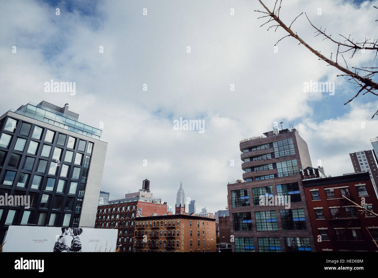View from the High Line walk, New York, USA, America Stock Photo - Alamy