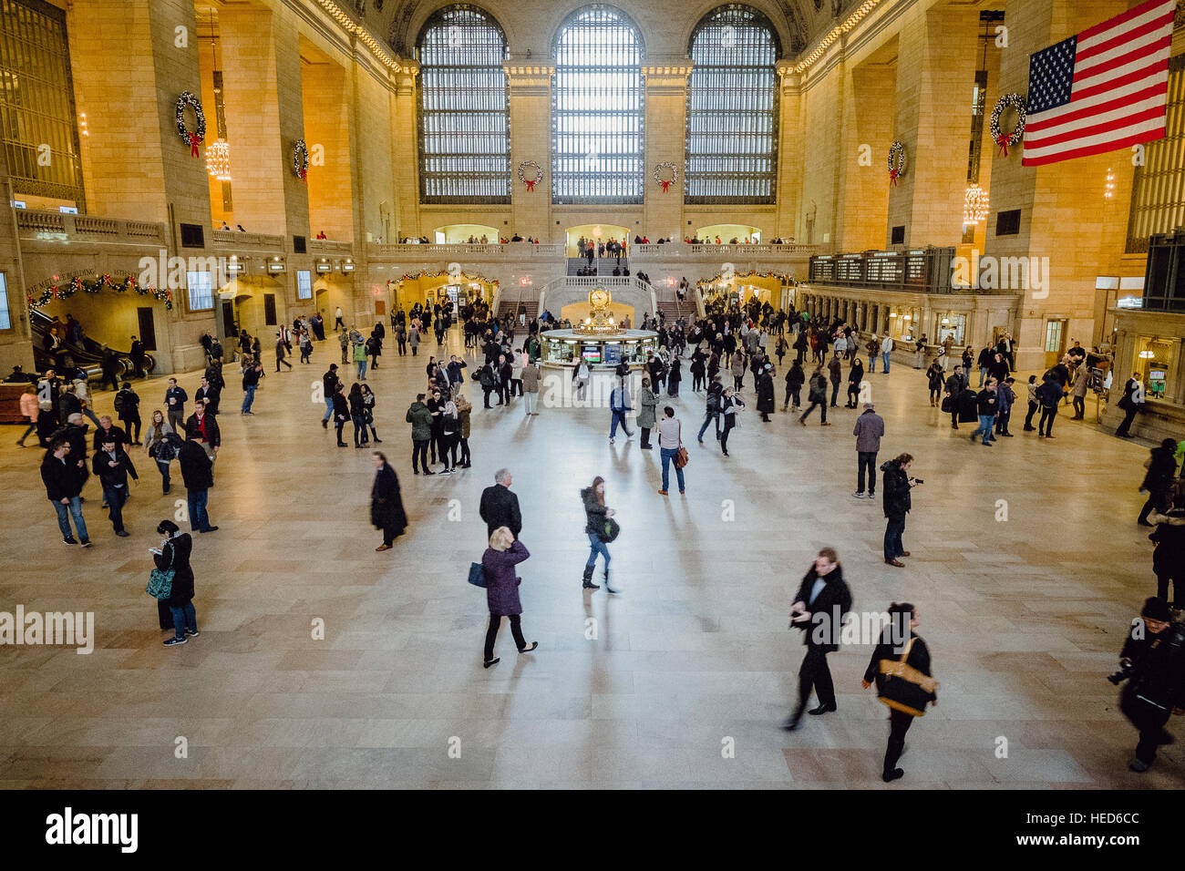 Inside of Grand Central Station, New York, USA, America Stock Photo - Alamy