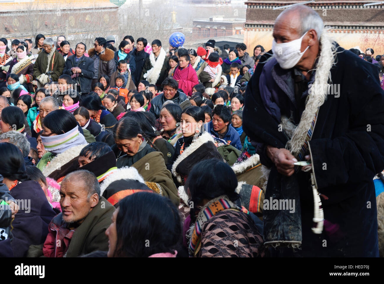 Xiahe: Tibetan Monastery Labrang at the Monlam Festival; Tibetan ...