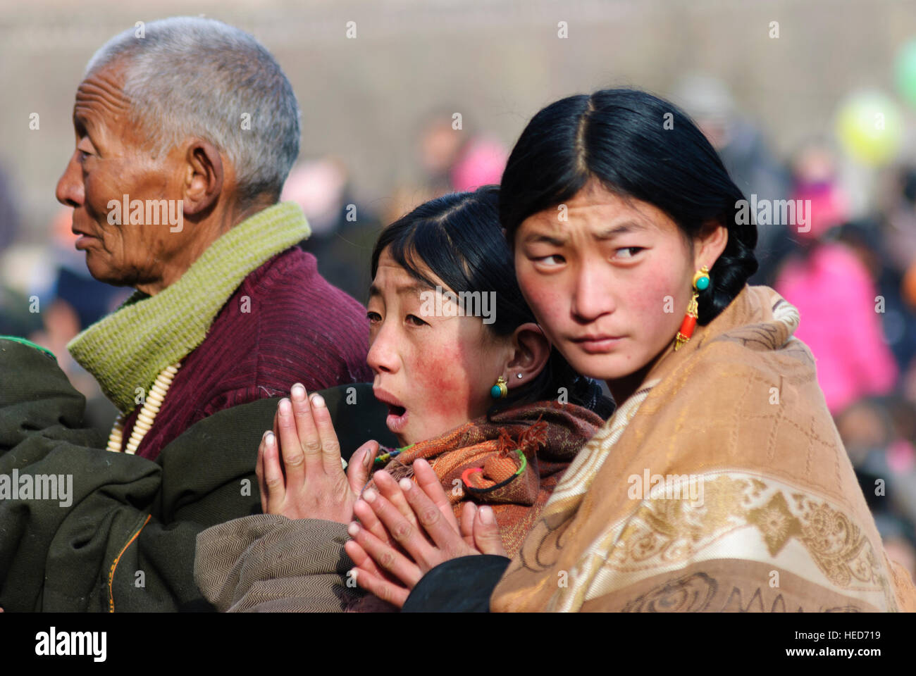 Xiahe: Tibetan Monastery Labrang at the Monlam Festival; Tibetan ...