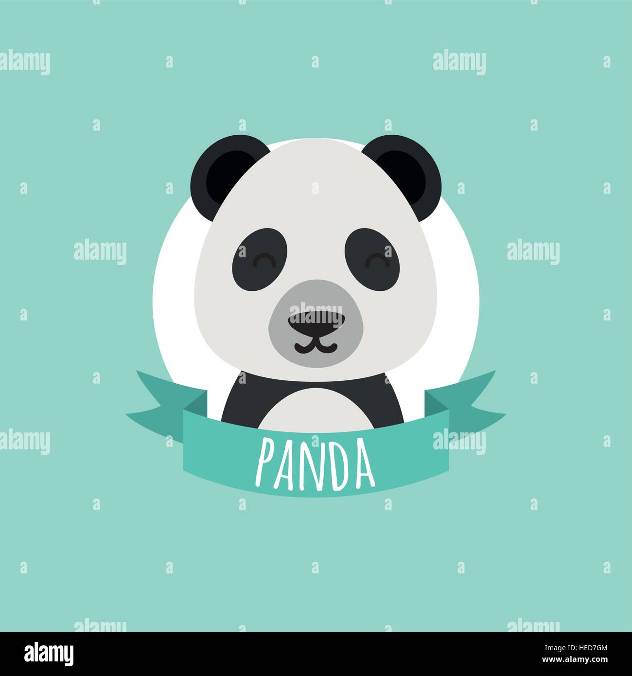 Cute Cartoon panda Stock Vector Image & Art - Alamy