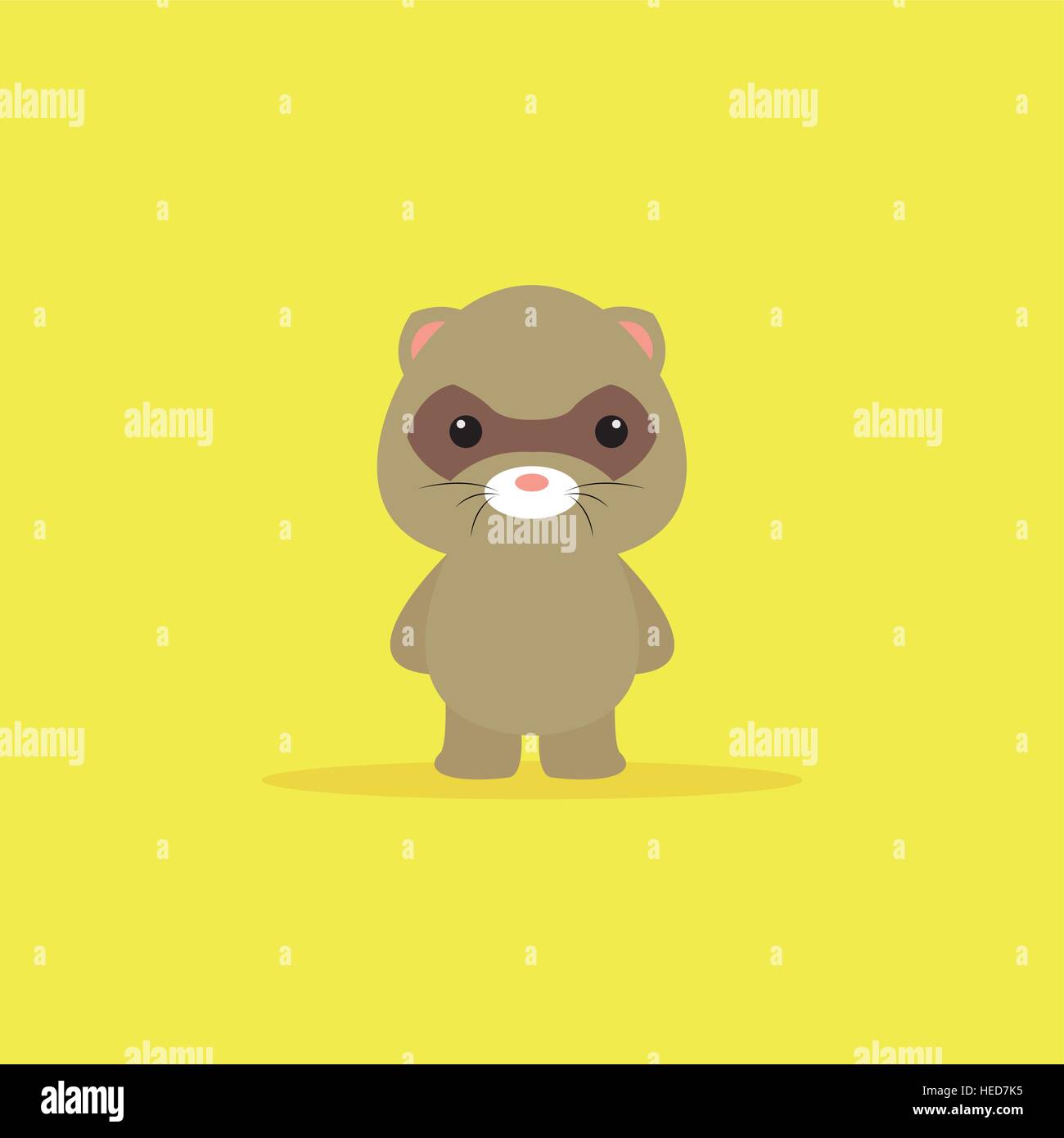 Cute Cartoon opossum Stock Vector Image & Art - Alamy