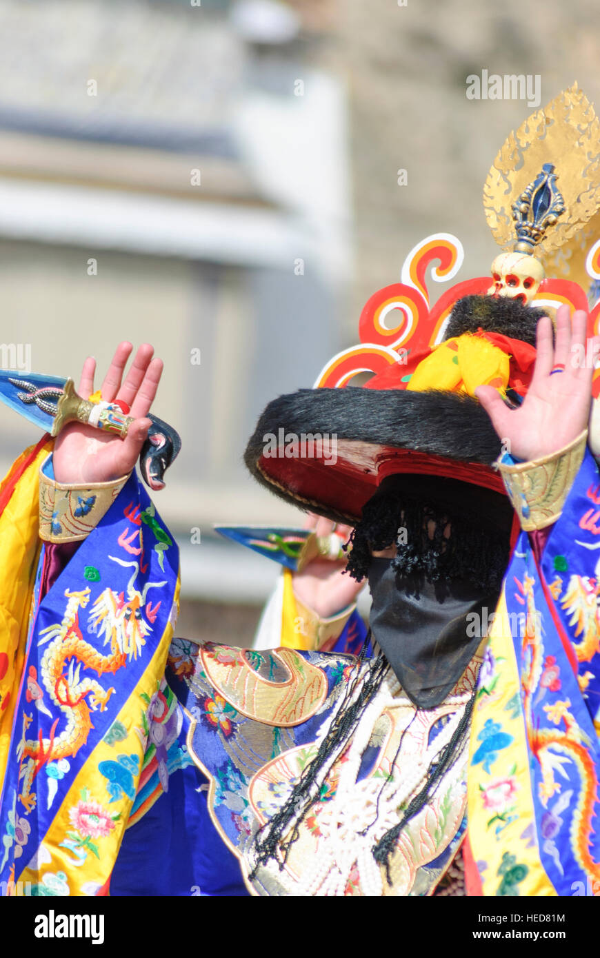 Xiahe: Tibetan Monastery Labrang at the Monlam Festival; Cham dance ...