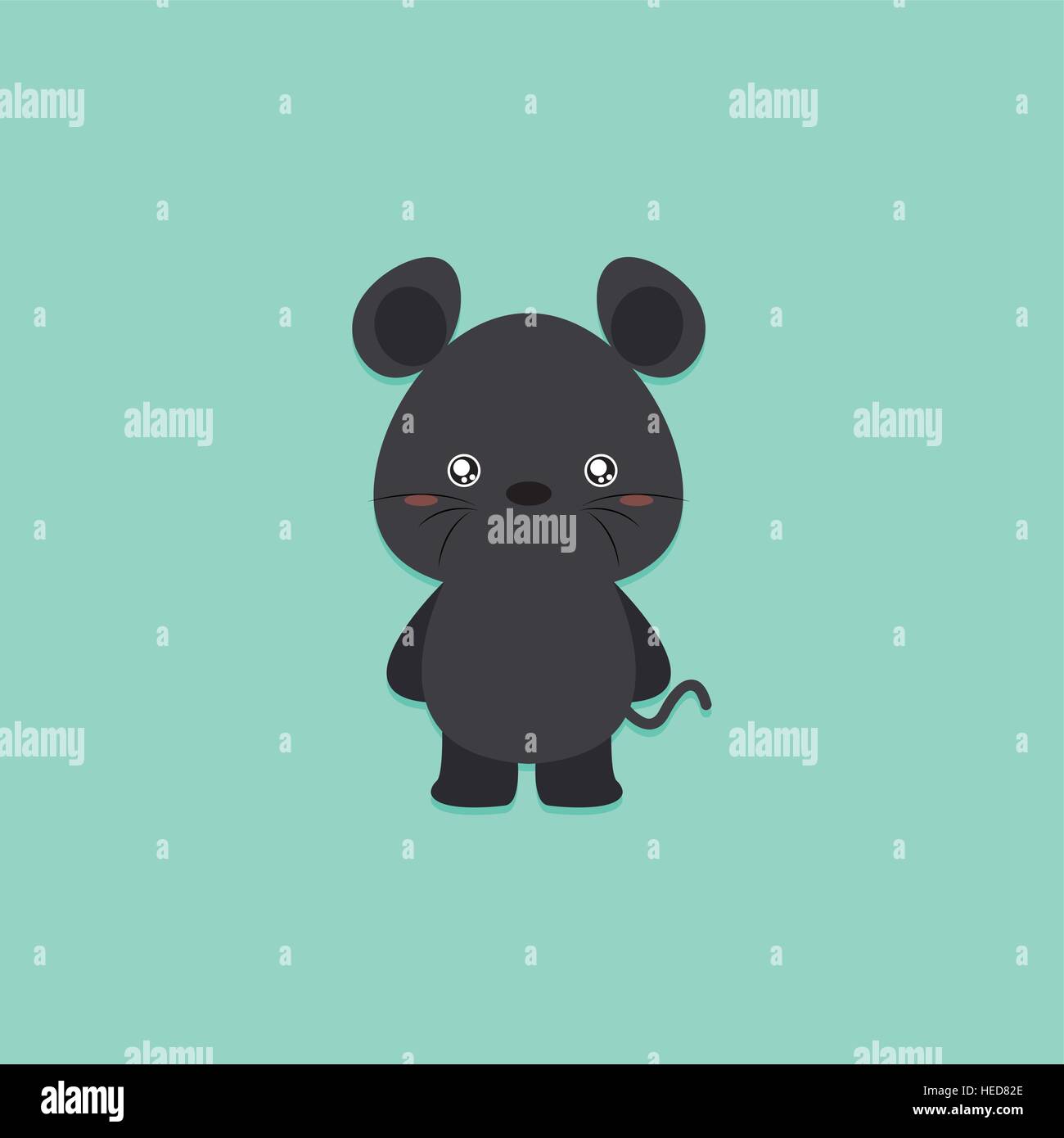 Cute Cartoon mouse Stock Vector Image & Art - Alamy