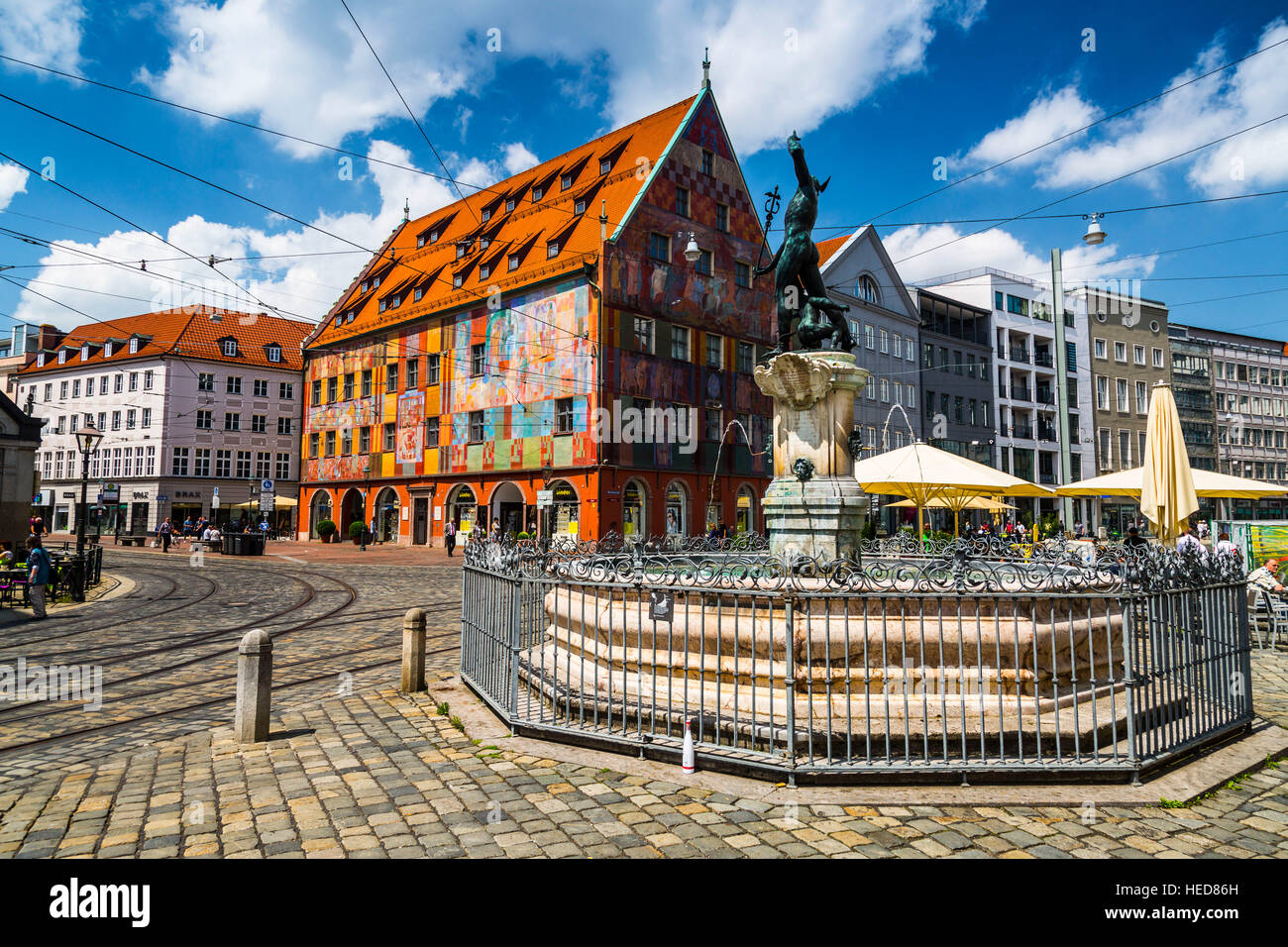 Architectural architecture augsburg bavaria building buildings city ...