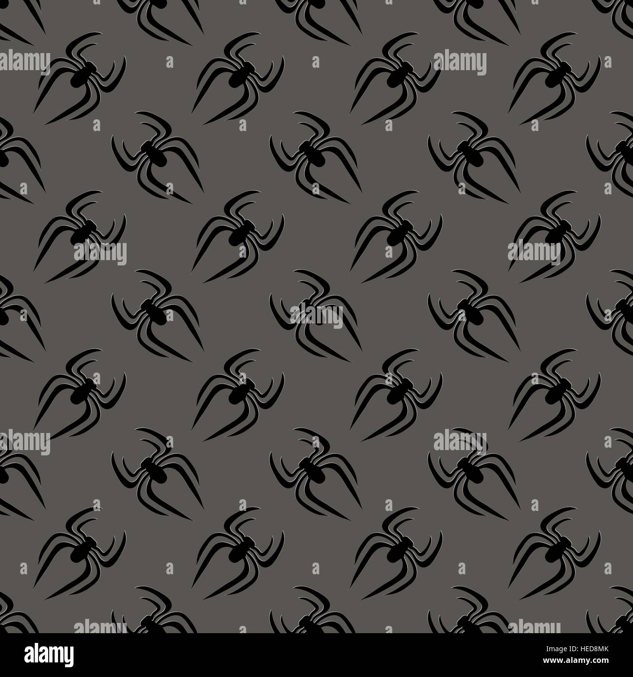 Poisonous Spider Seamless Pattern Stock Vector Image & Art - Alamy