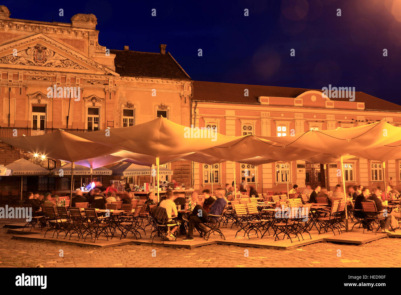 Rumänien, Banat, Timisoara, Temeschwar, Altstadt, historische Häuser ...