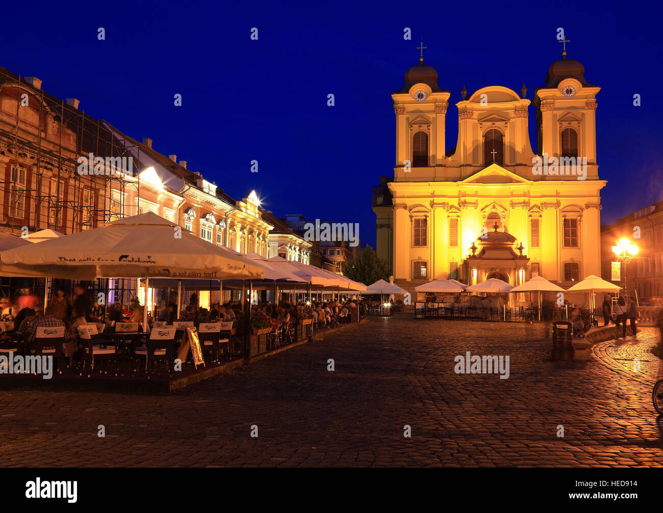 Rumänien, Banat, Timisoara, Temeschwar, Altstadt, historische Häuser ...