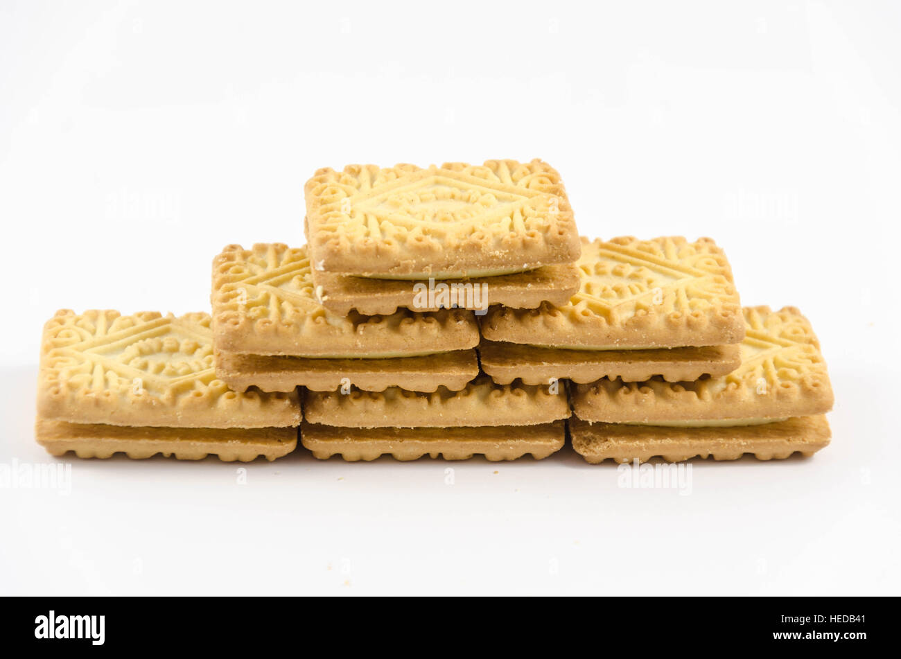 Custard cream biscuit hi-res stock photography and images - Alamy