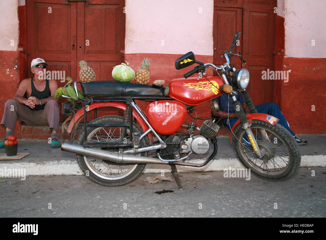 Motorcycle sales man hi-res stock photography and images - Alamy