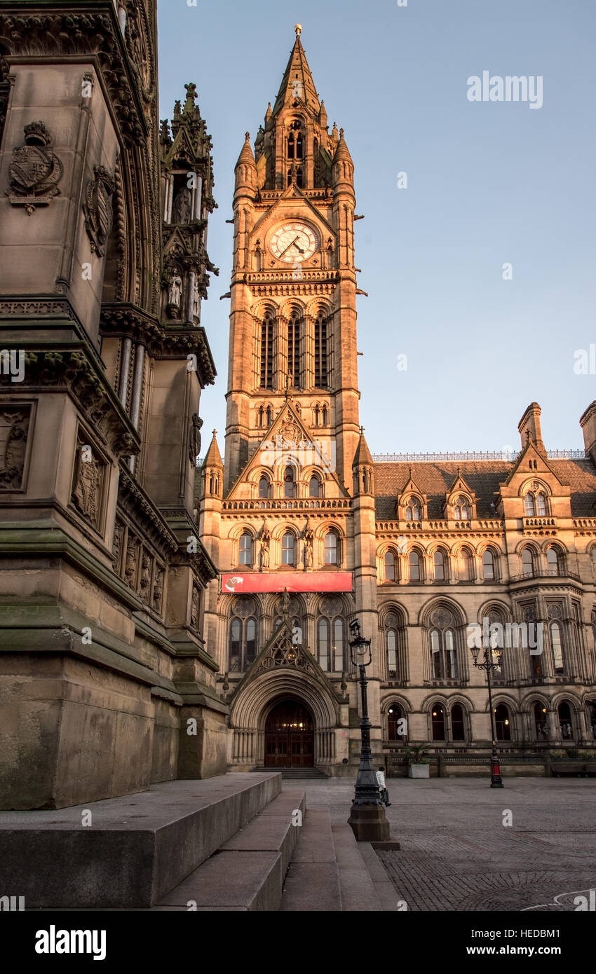 Manchester Town Hall is the ceremonial headquarters of Manchester City ...