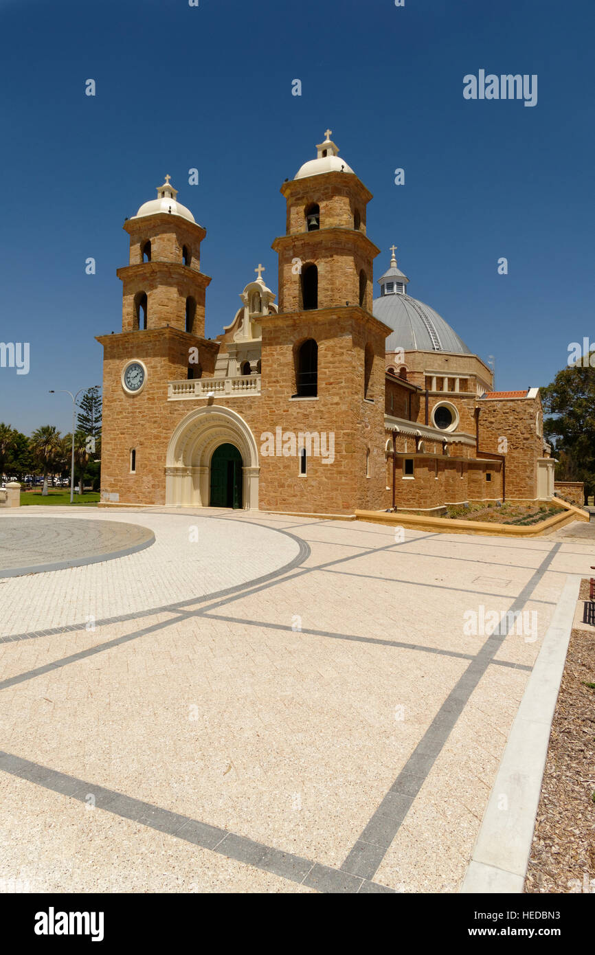 St. Francis Xavier Cathedral, Geraldton, Western Australia Stock Photo ...