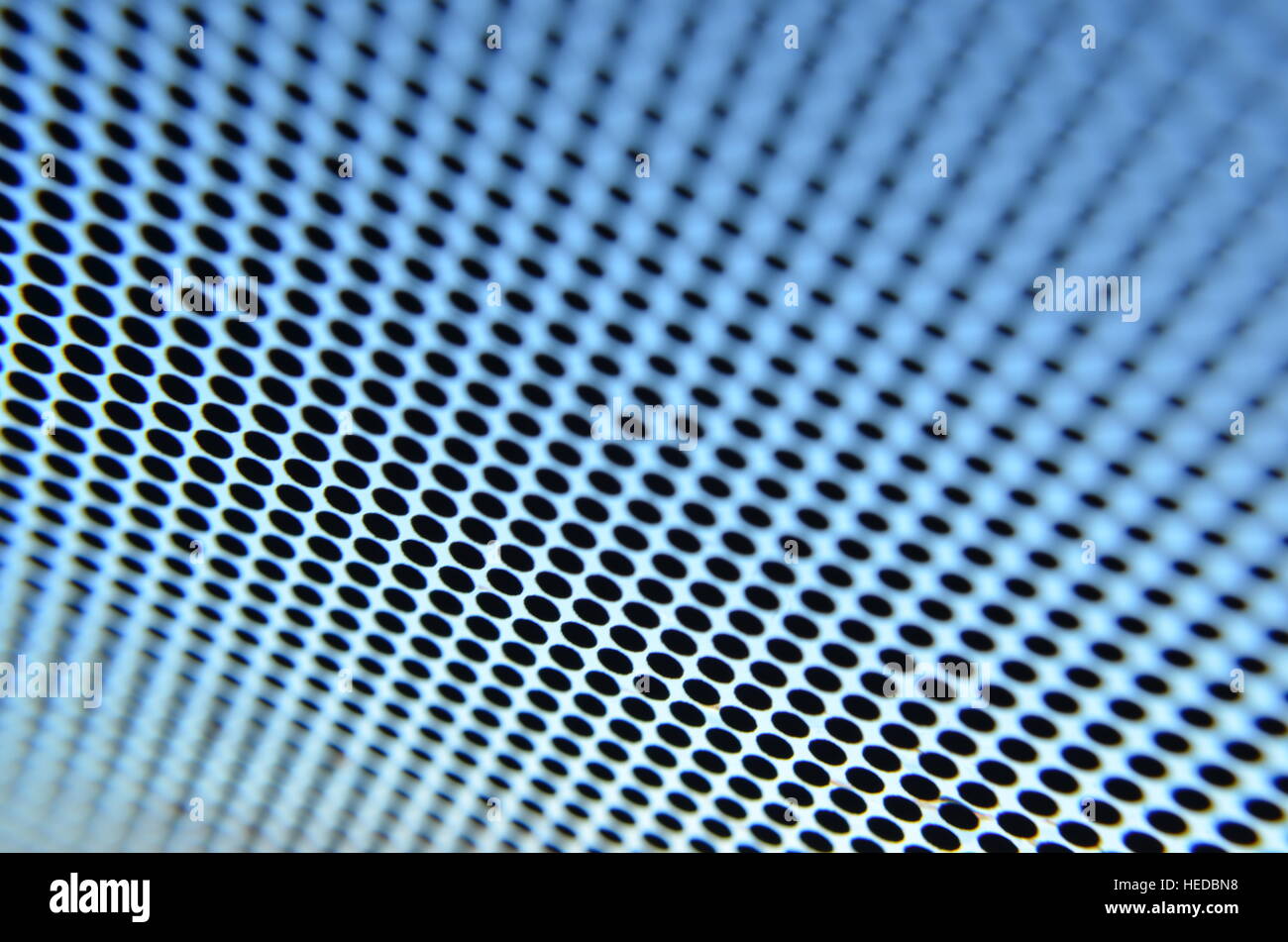 Close up of rows of black tinting dots on a windshield Stock Photo - Alamy