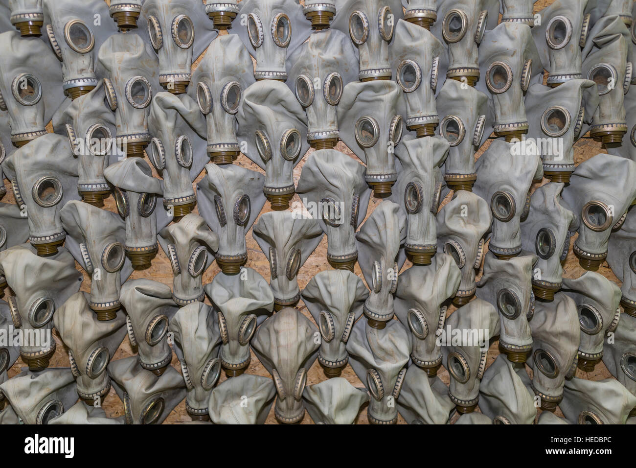 Old gas mask without filters Stock Photo - Alamy
