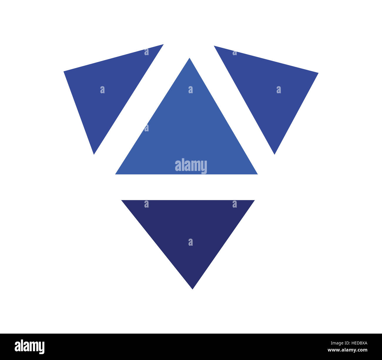 Corporate triangle branding hi-res stock photography and images - Alamy