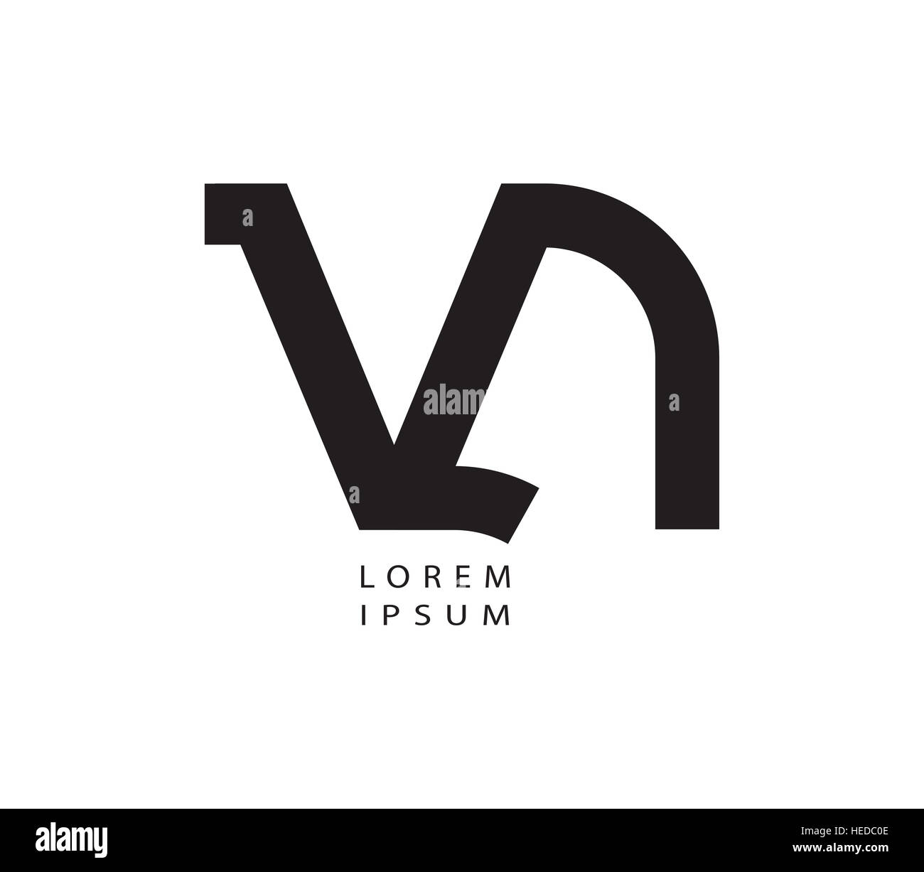 Vn logo hi-res stock photography and images - Alamy