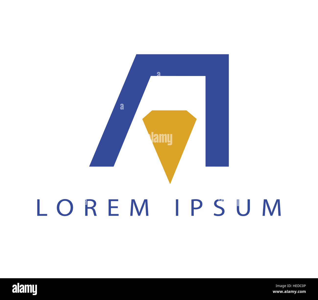 A Logo Concept Design Stock Photo - Alamy