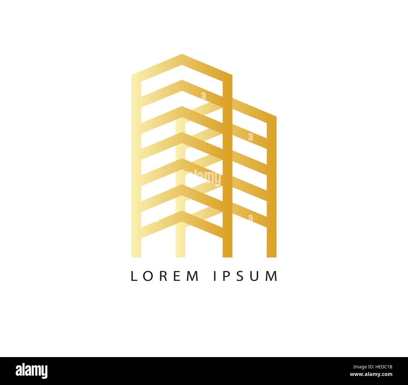 Real Estate Logo Concept Design Stock Photo - Alamy