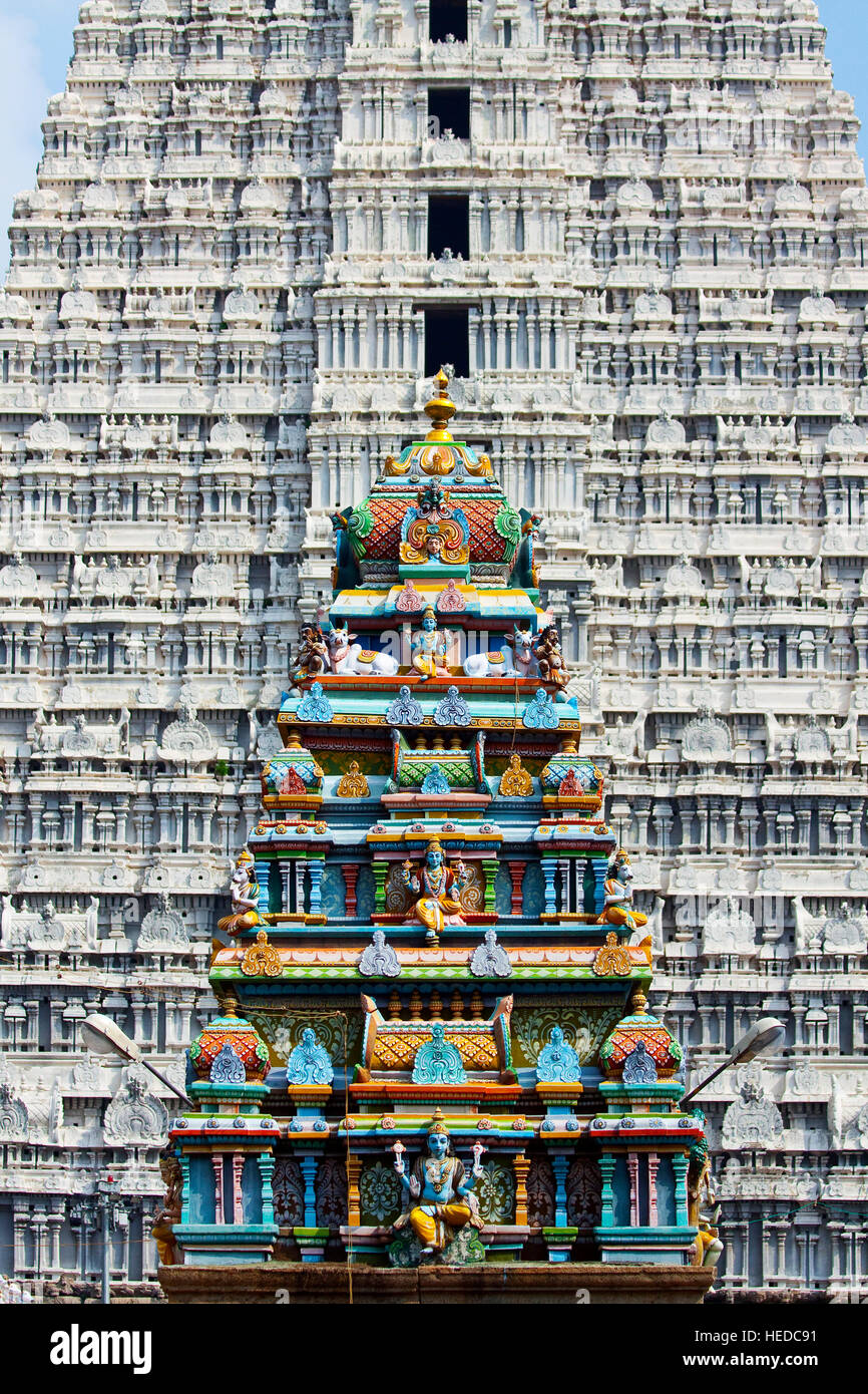 Hindu temple statues hi-res stock photography and images - Alamy