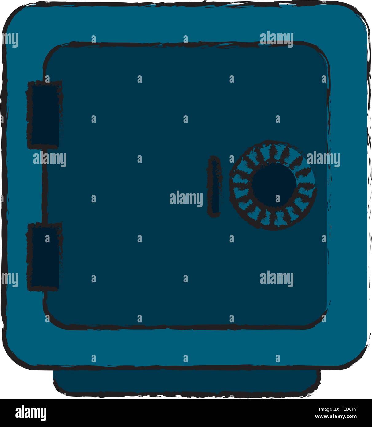 Safe dial blue Stock Vector Images - Alamy