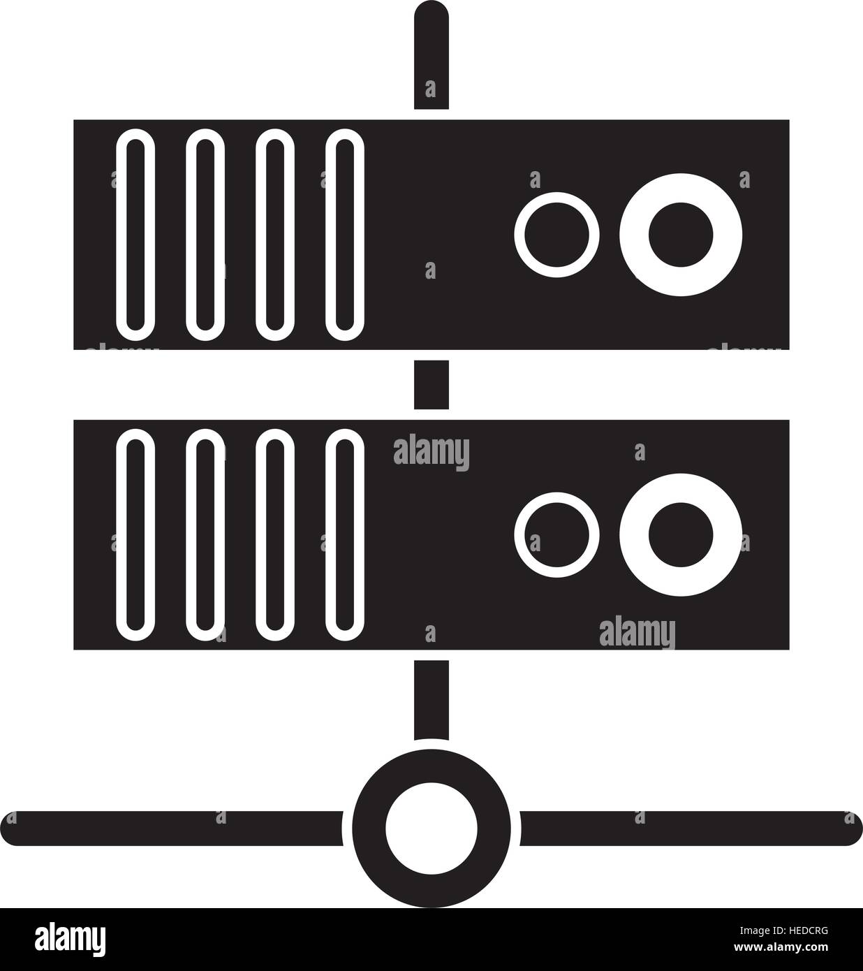 Database monitoring system Stock Vector Images - Alamy