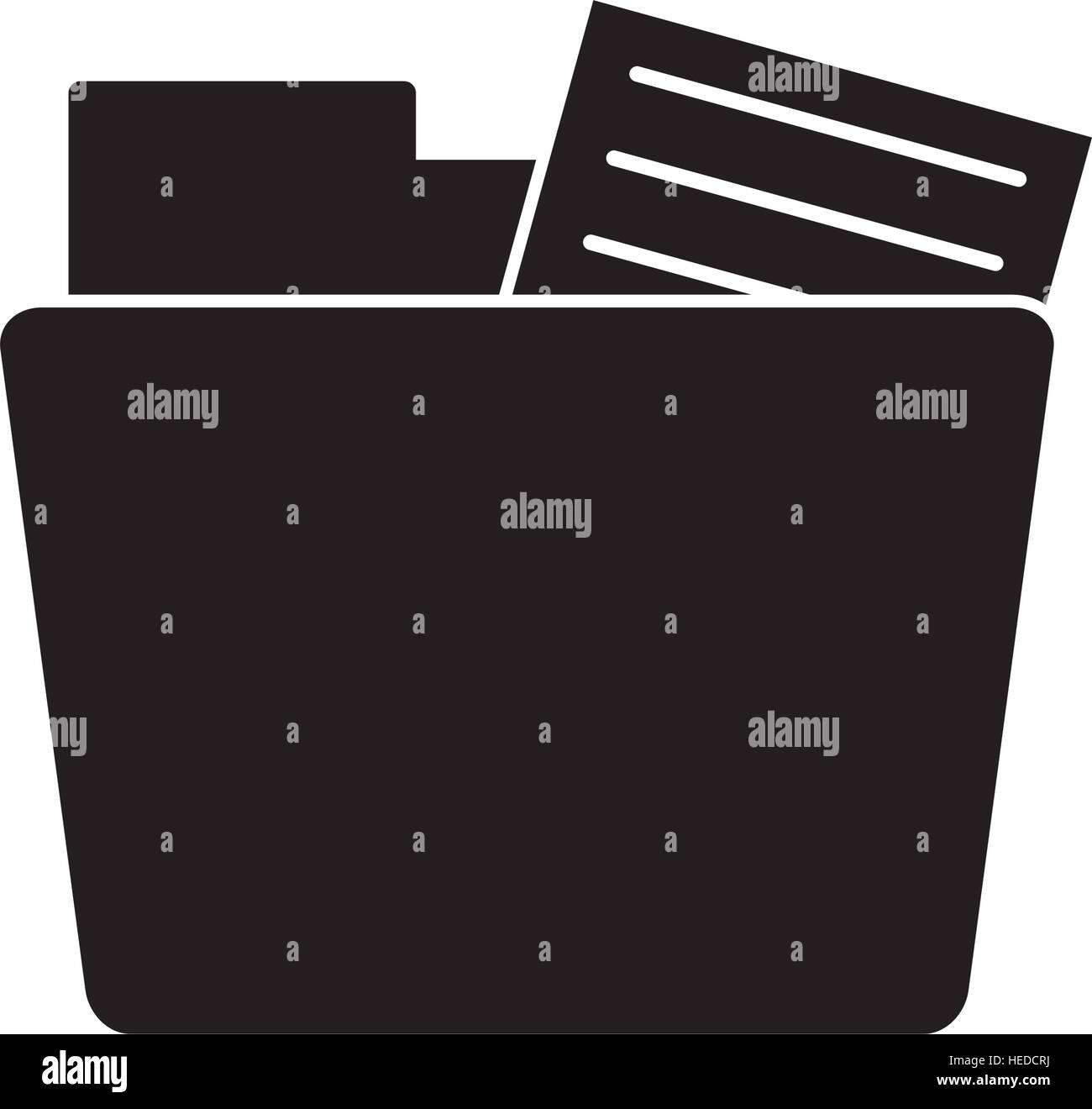 silhouette folder file document information Stock Vector Image & Art ... silhouette folder file document information Stock Vector Image & Art ...