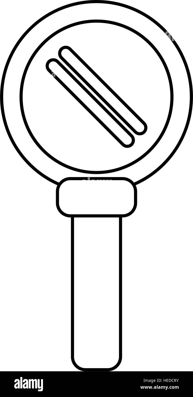 Drawing loupe Stock Vector Images - Alamy