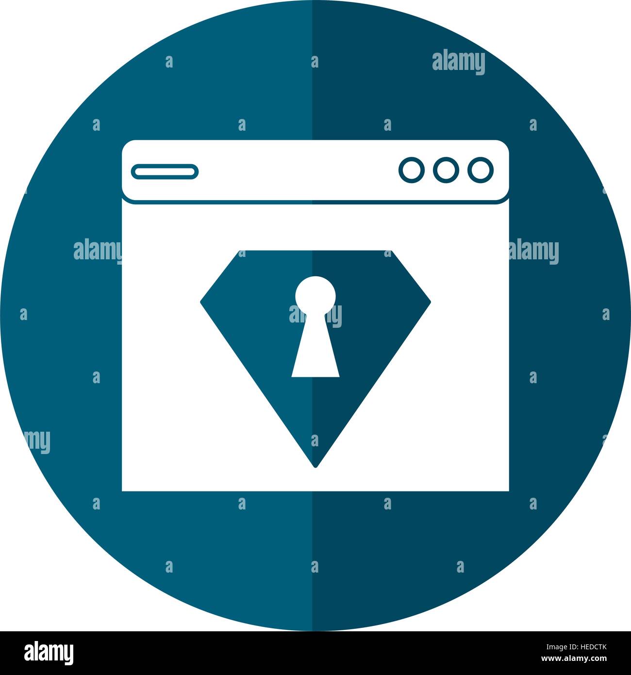 web page security system technology shadow Stock Vector Image & Art - Alamy