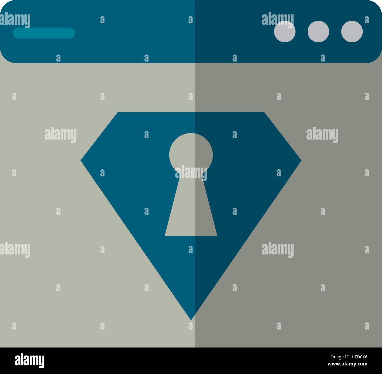 web page security system technology Stock Vector Image & Art - Alamy