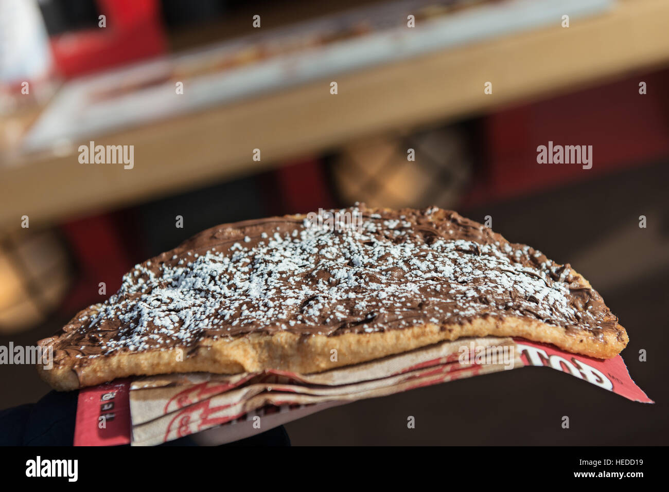 Chocolate Hazelnelnut Beavertail pastry - BeaverTails, 69 George St ...