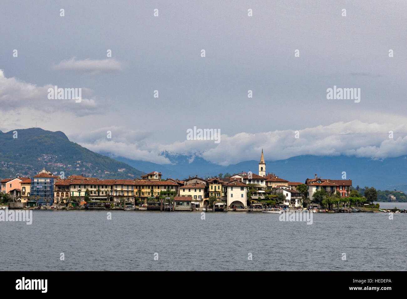 Pescatori Island Lake Maggiore Italy Stock Photo - Alamy